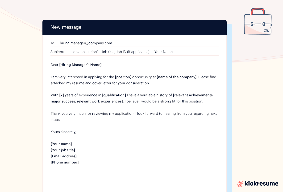 How To Write An Email To An