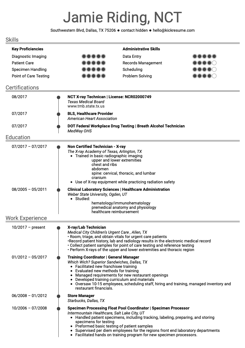 10 Great Healthcare Resume Samples Examples