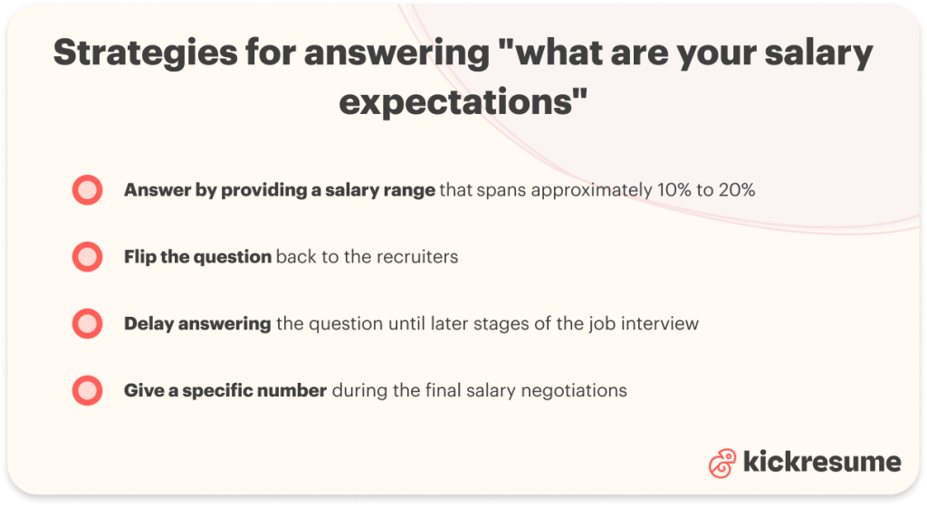 How to Answer “What Are Your Salary Expectations?” (4 Examples)