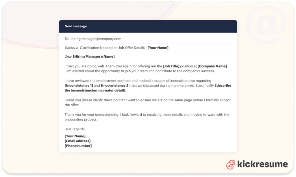 How to Accept a Job Offer Email (+5 Acceptance Email Templates)